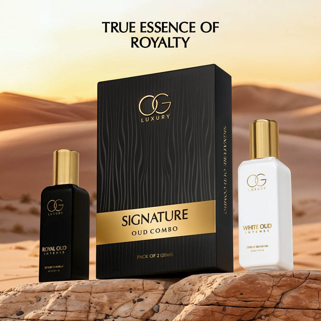 OG Luxury Signature Oud Combo | Royal Oud & White Oud Extrait De Parfum ...