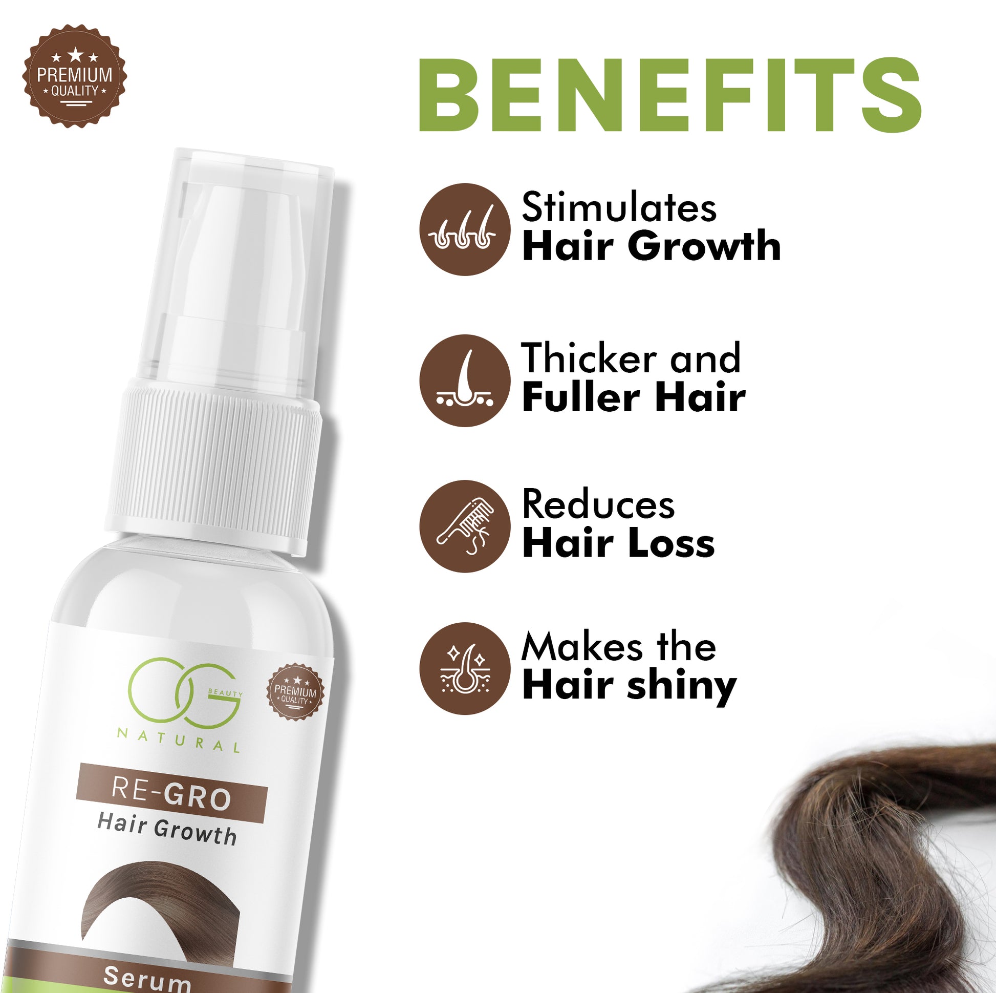 OG Beauty Natural Re-Gro Hair Growth Serum 50ml – OG BEAUTY